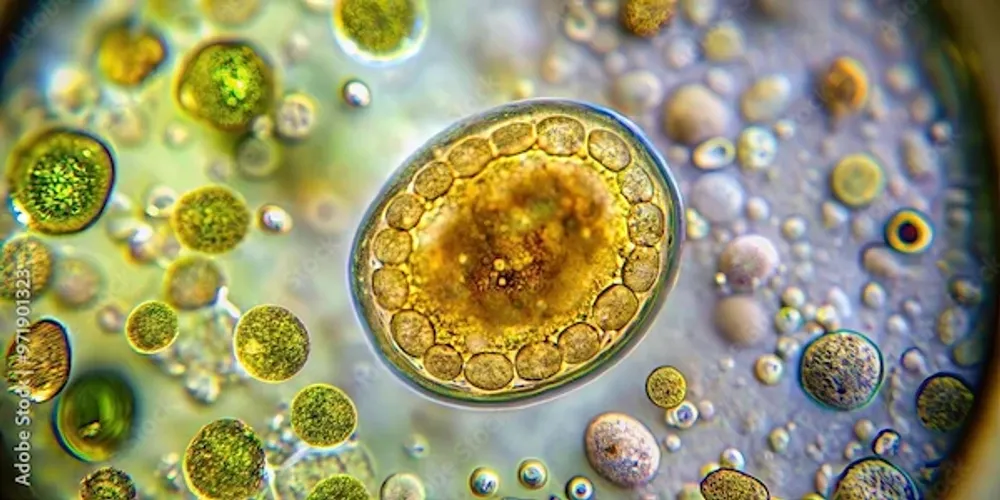 pus cells urine microscope