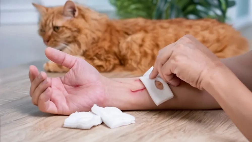 does a rabies bite heal