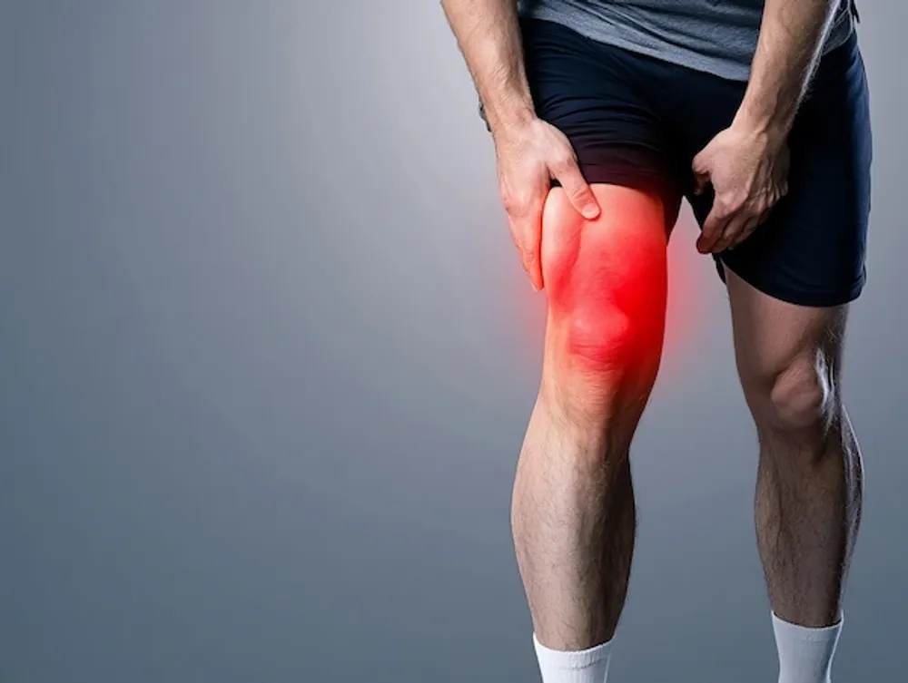 pulled thigh muscle front