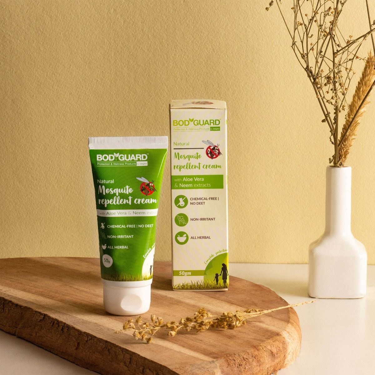 BodyGuard Natural Mosquito Repellent Cream, 100 gm Price, Uses, Side ...