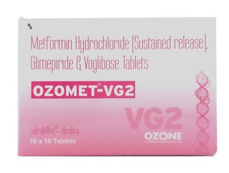 Ozomet-VG2 Tablet | Uses, Side Effects, Price | Apollo Pharmacy