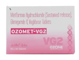 Ozomet-VG2 Tablet | Uses, Side Effects, Price | Apollo Pharmacy