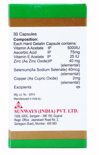 Eye Vital Capsule 30's Price, Uses, Side Effects, Composition - Apollo ...