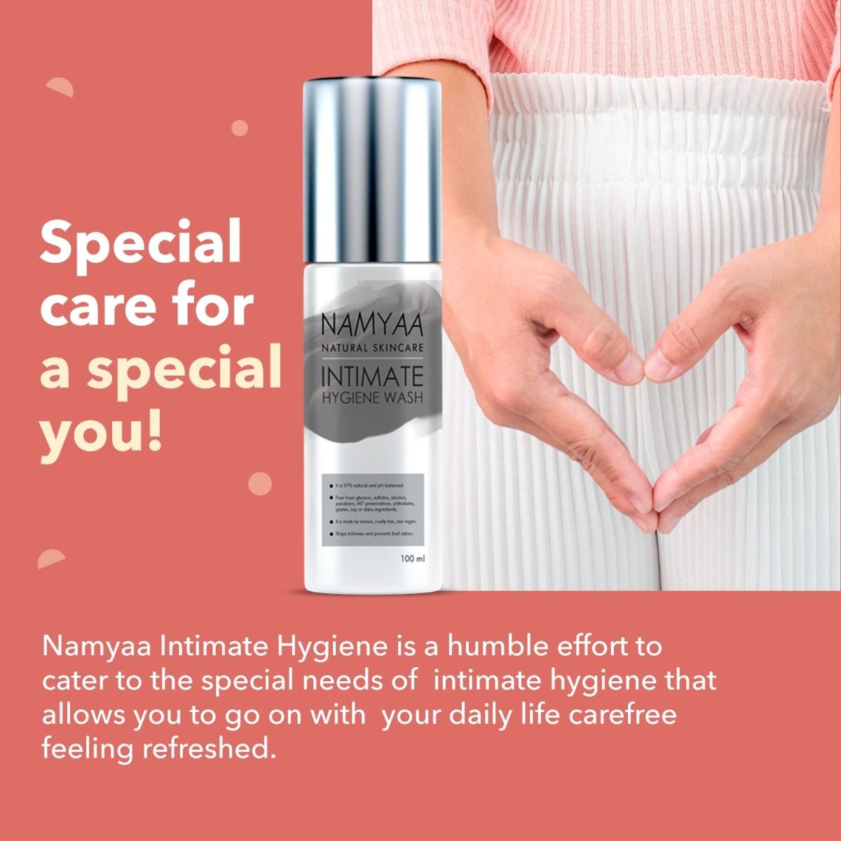 Namyaa Intimate Hygiene Wash, 100 ml Price, Uses, Side Effects ...