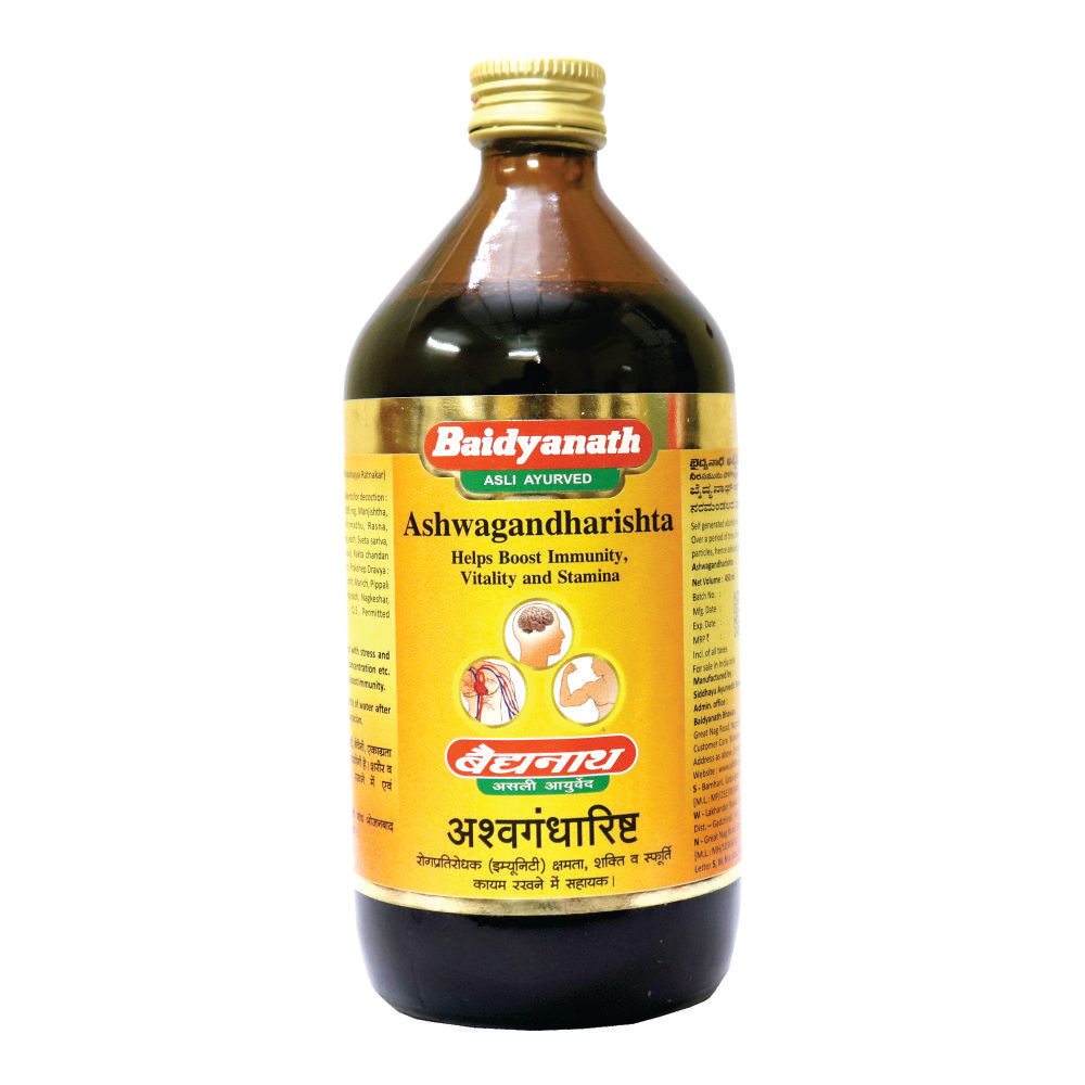 Baidyanath (Nagpur) Amritarishta, 450 ml Price, Uses, Side Effects ...