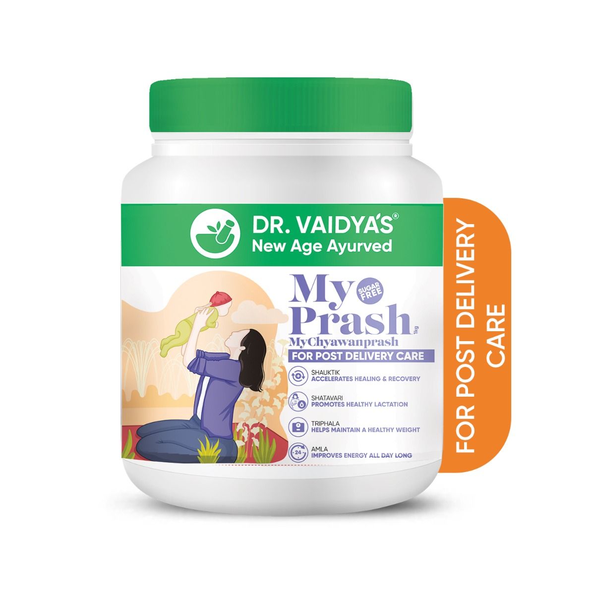 DR. Vaidya's My Prash Chyawanprash for Post Delivery Care, 900 gm Price ...