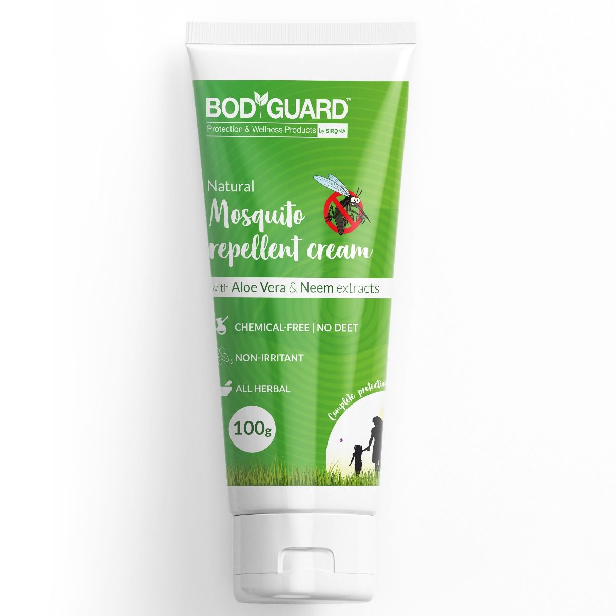 BodyGuard Natural Mosquito Repellent Cream, 100 gm Price, Uses, Side ...