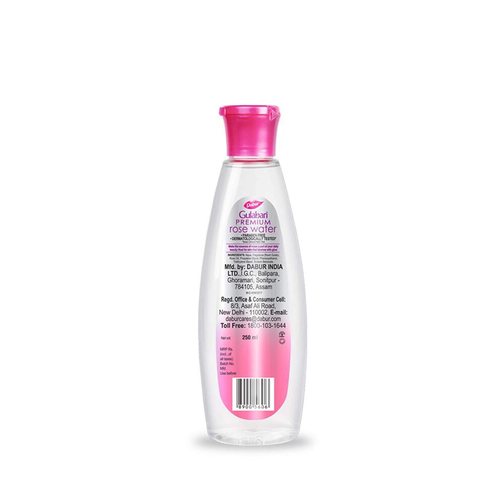 Dabur Gulabari Premium Rose Water, 250 ml Price, Uses, Side Effects ...