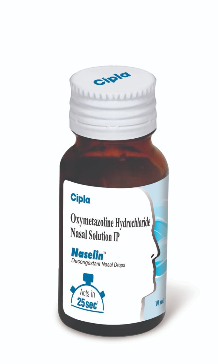 Naselin Nasal Drops, 10 ml Price, Uses, Side Effects, Composition ...