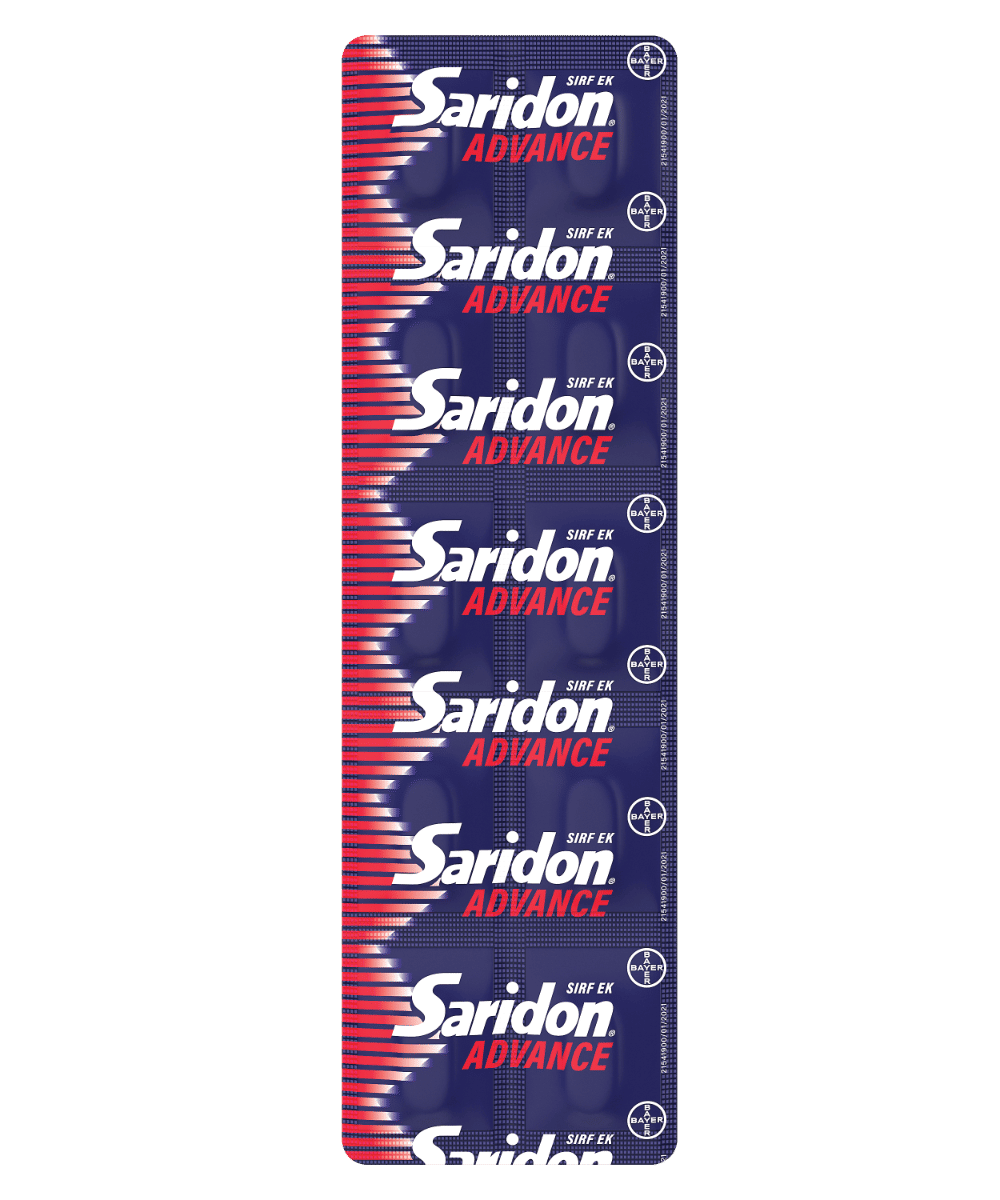 Saridon Advance Tablet 10's Price, Uses, Side Effects, Composition ...