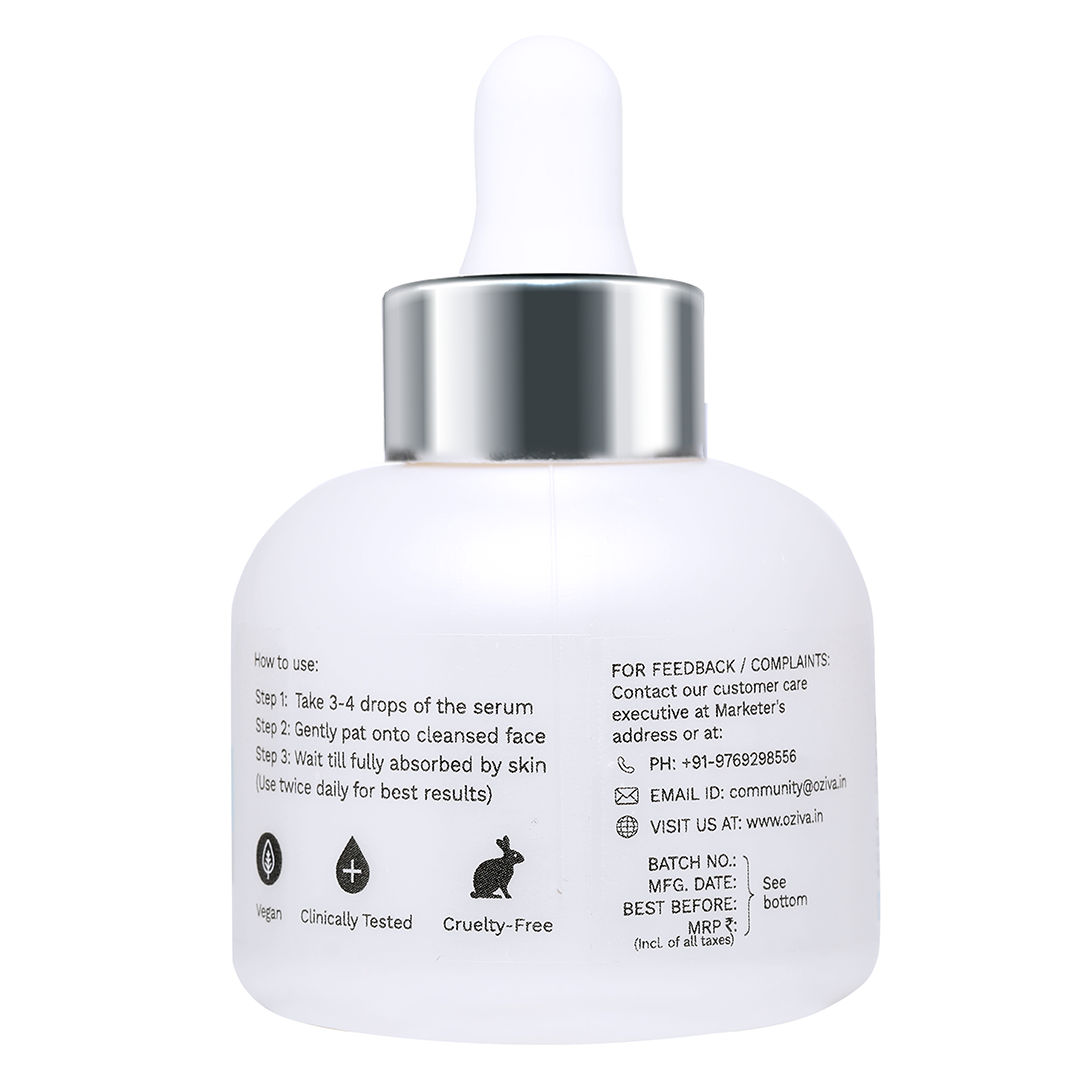 OZiva Phyto Cleanse Anti-Acne Face Serum, 30 ml Price, Uses, Side ...