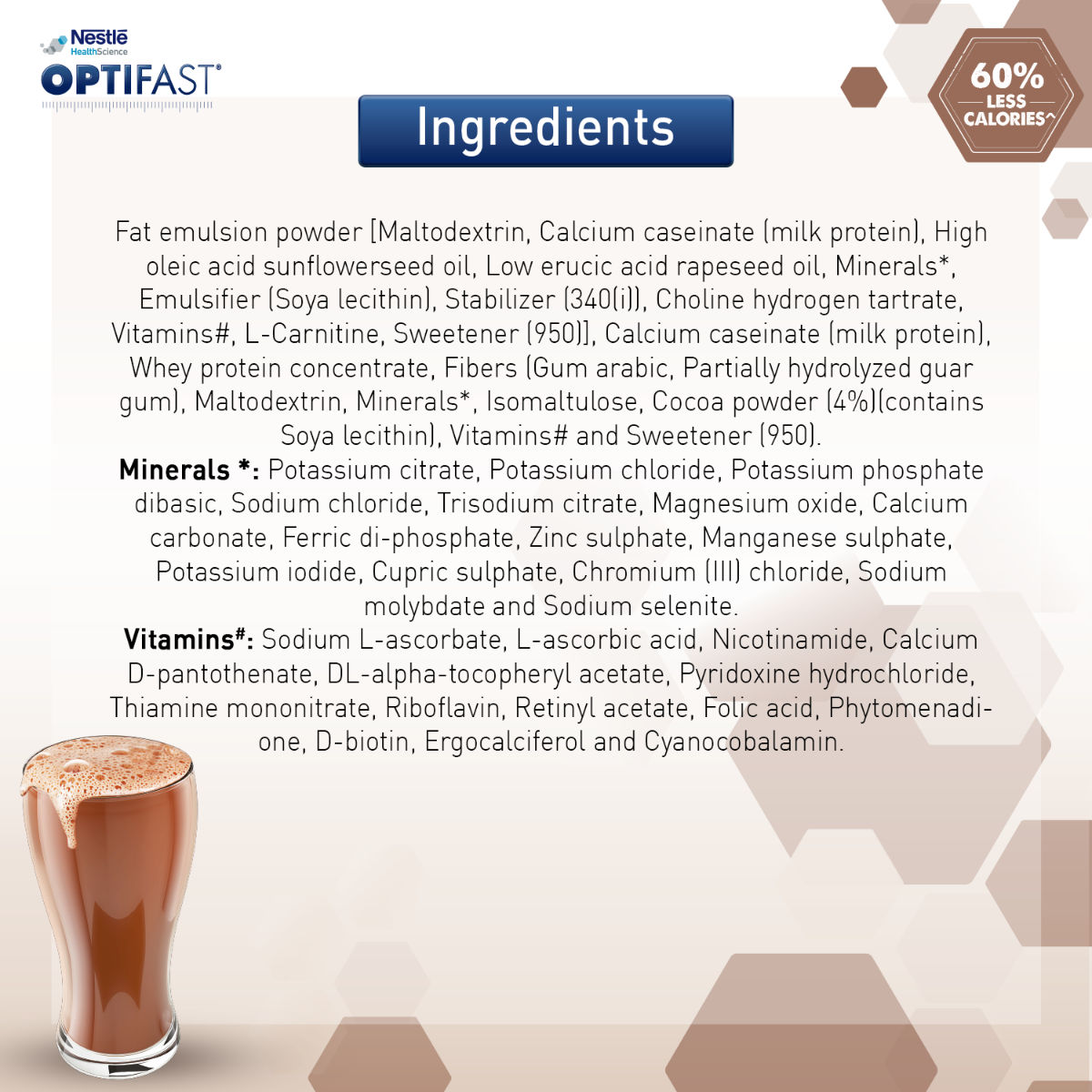 Nestle Optifast Weight Management Chocolate Flavour Powder, 400 gm ...