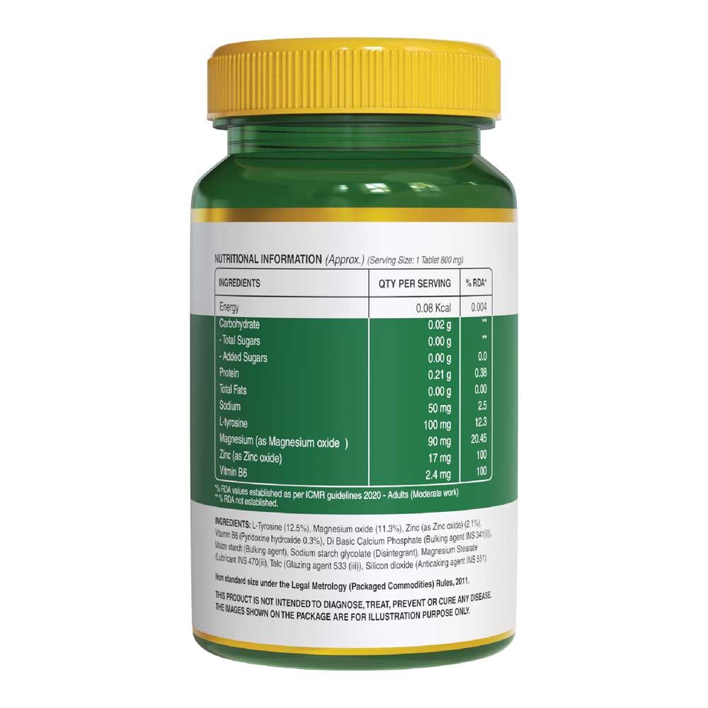 Pure Nutrition Zinc-ZMA 800 mg, 60 Tablets Price, Uses, Side Effects ...