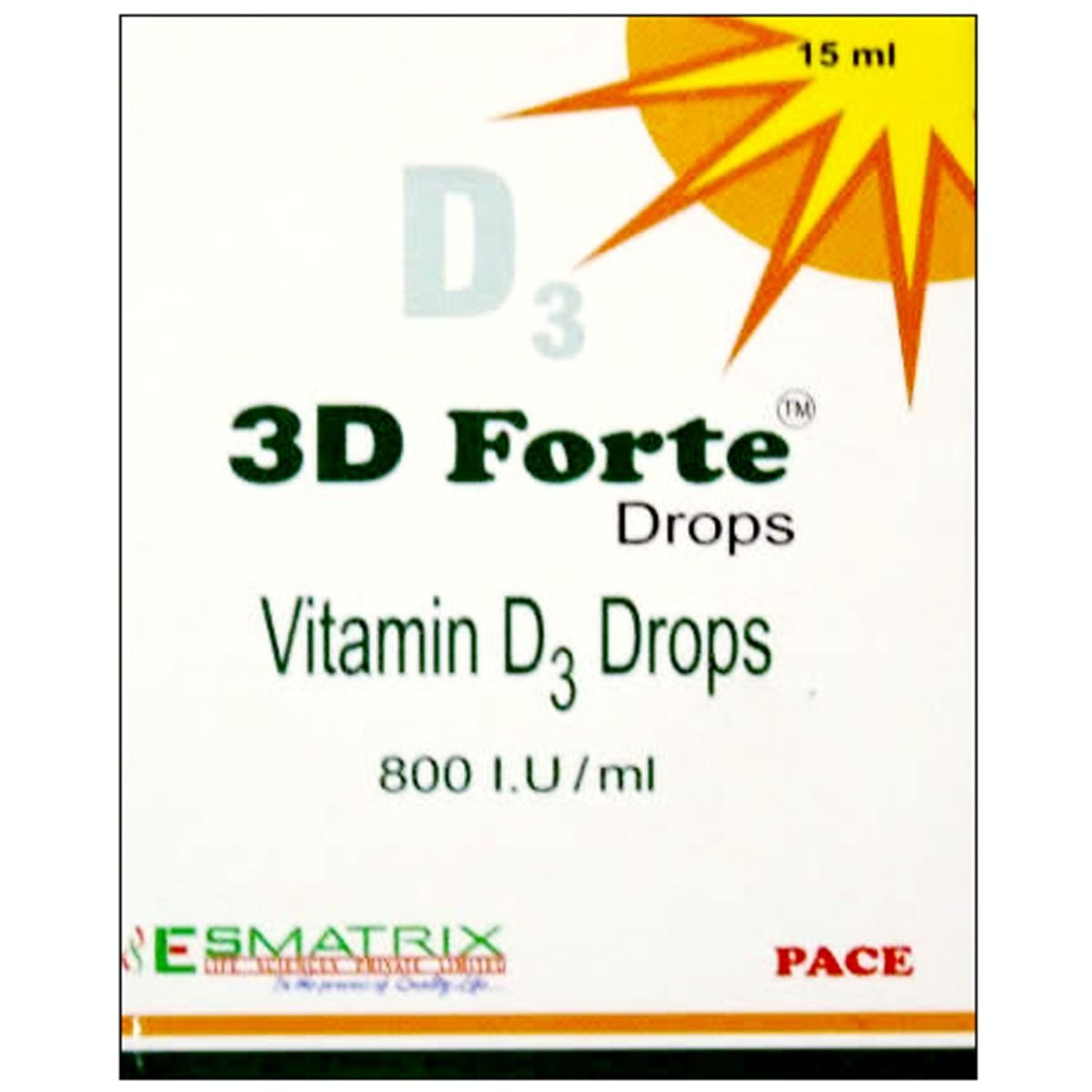 3D Forte Drops 15 ml Price, Uses, Side Effects, Composition - Apollo ...