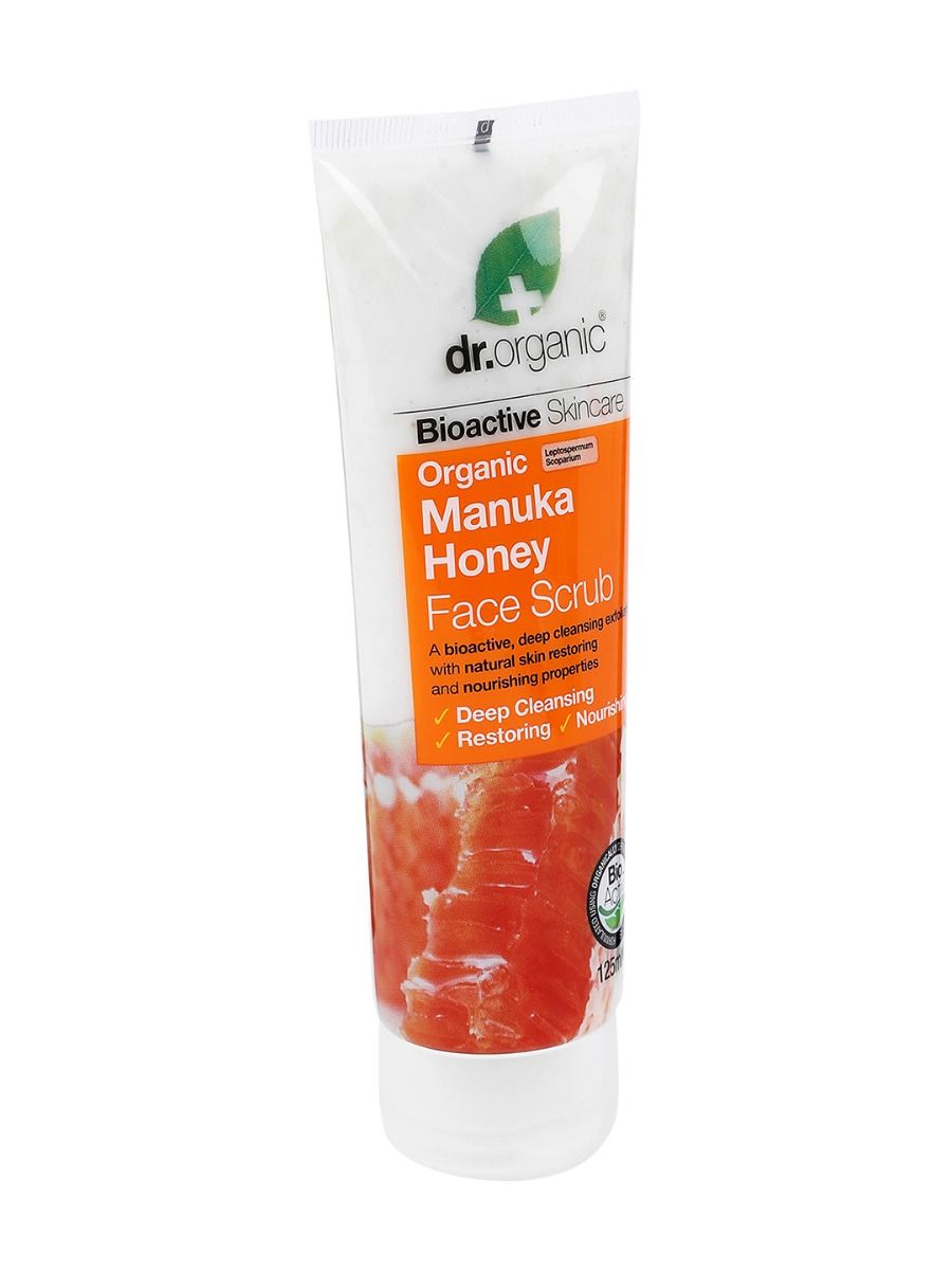 dr.organic Manuka Honey Face Scrub, 125 ml Price, Uses, Side Effects ...