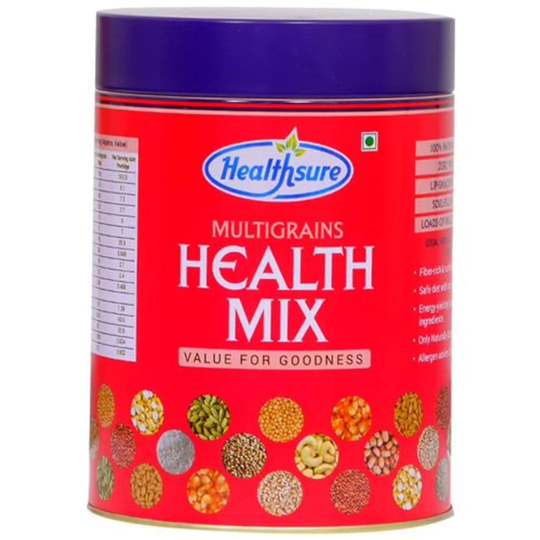 Buy Healthsure Multigrains Health Mix Powder, 500 gm Refill Pack | 19 ...