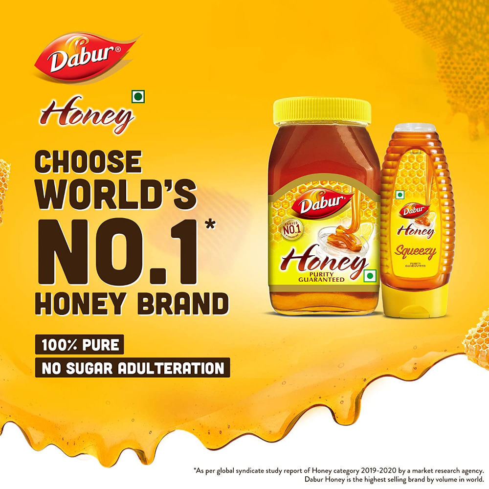 Dabur Honey Squeezy, 400 gm (Buy 1 Get 1 Free) Price, Uses, Side ...