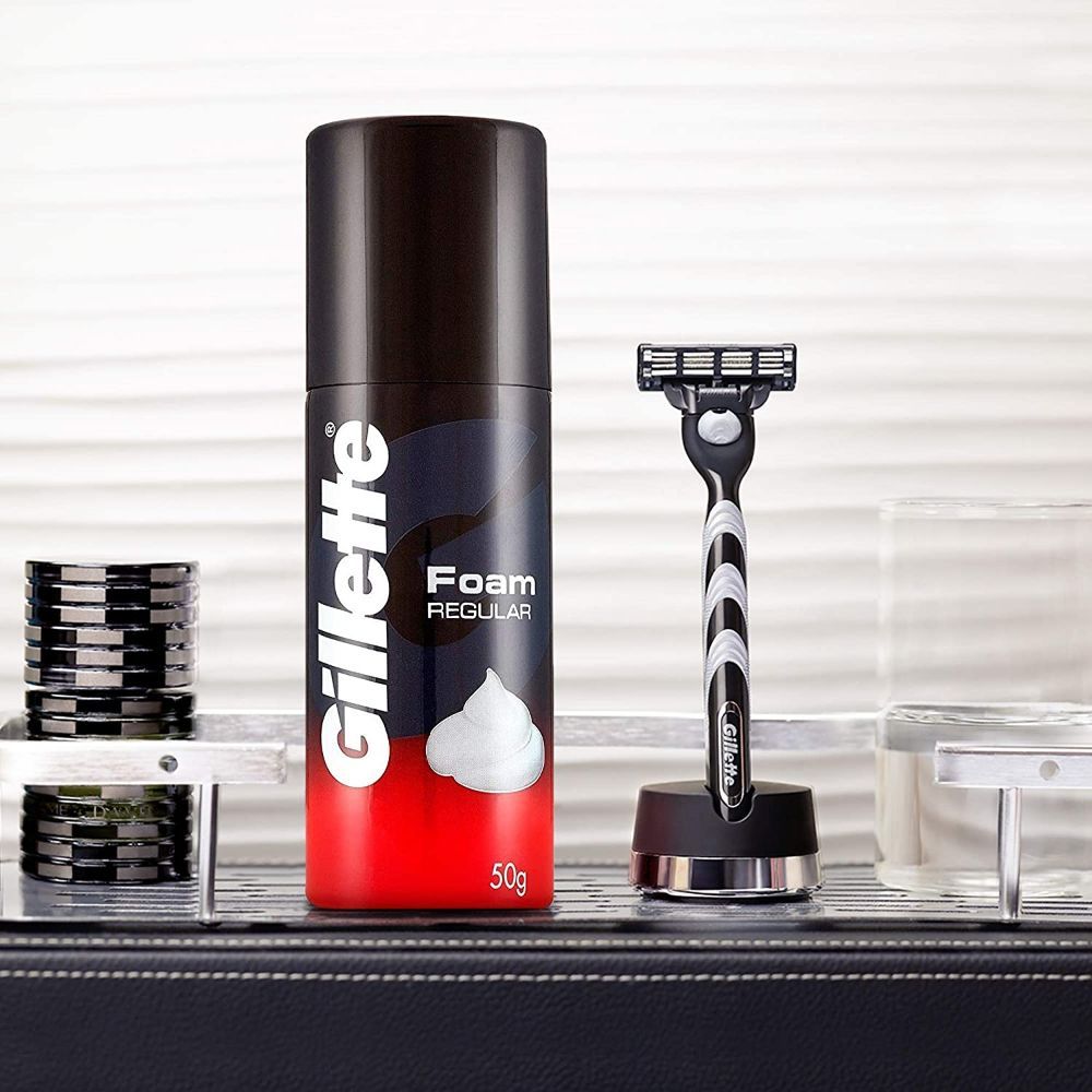 Gillette Shaving Foam Regular, 50 gm Price, Uses, Side Effects ...