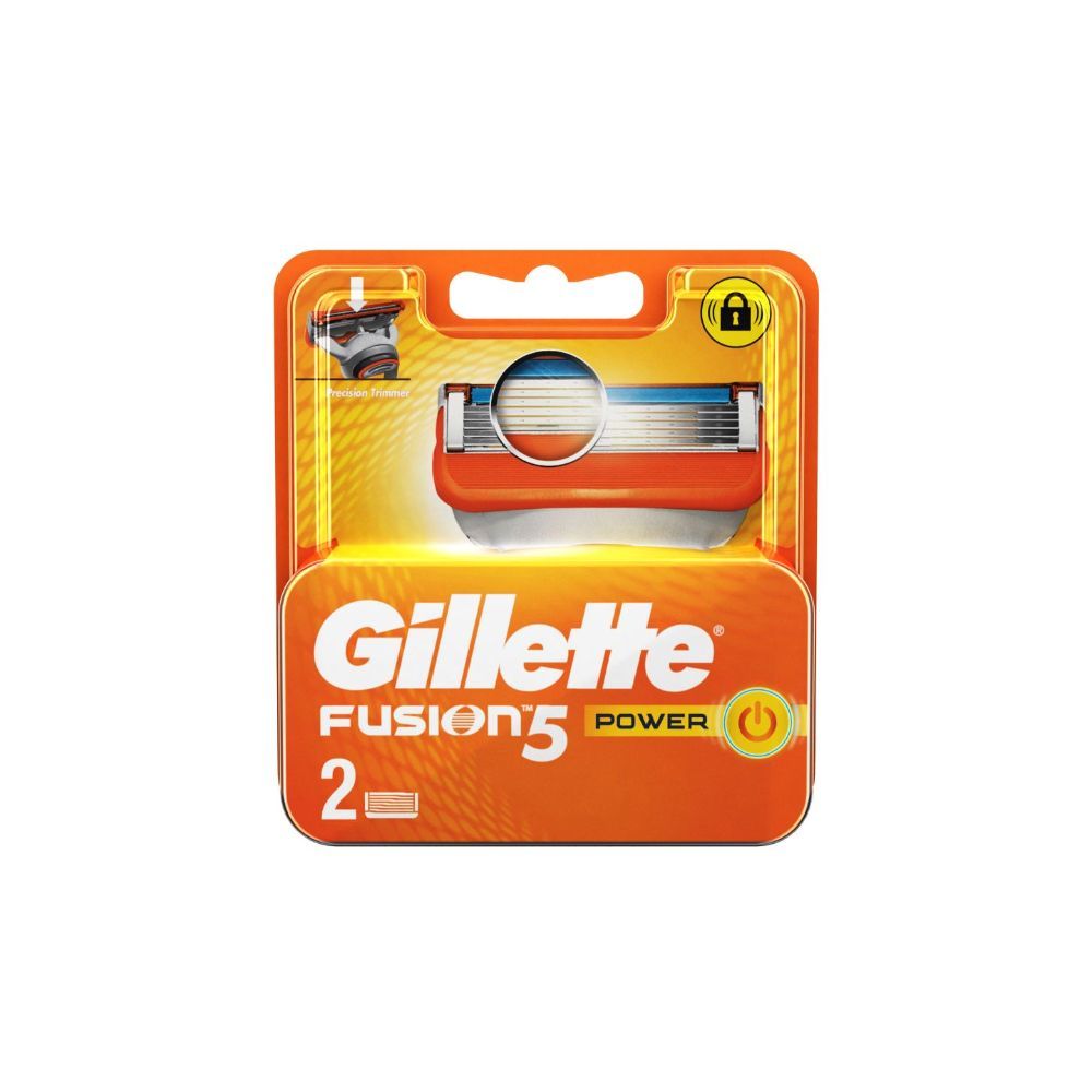 Gillette Fusion 5 Power Cartridge, 2 Count Price, Uses, Side Effects ...