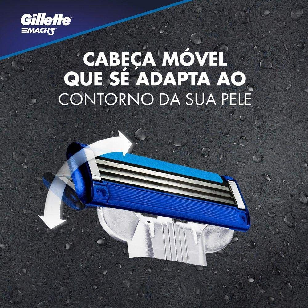 Gillette Mach 3 Turbo Cartridge, 2 Count Price, Uses, Side Effects ...