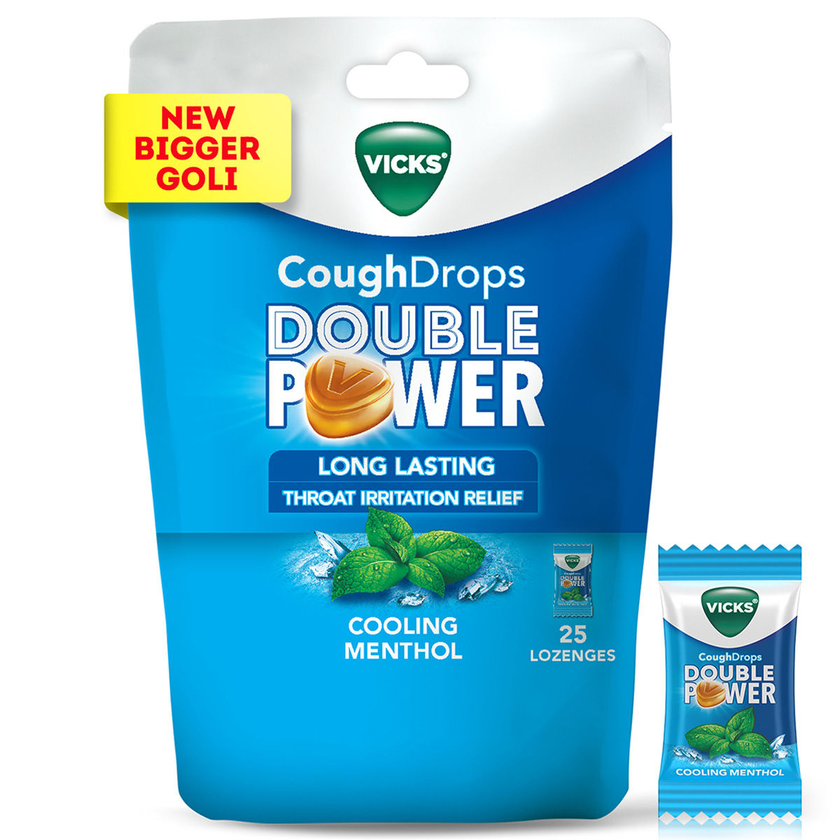 Buy Vicks Cough Drops Menthol 25 Lozenges | 19 Minutes Delivery ...