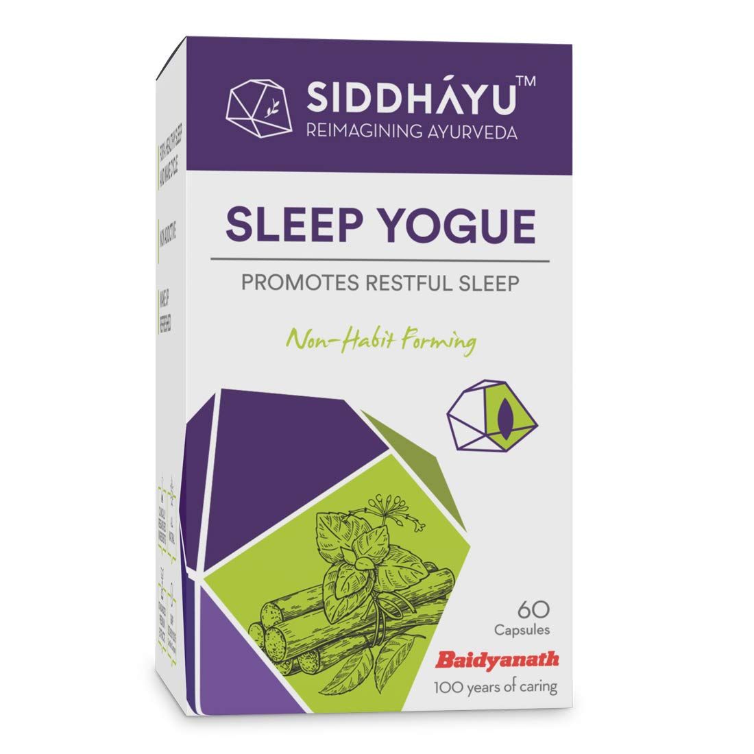 Siddhayu Sleep Yogue for Restful Sleep, 60 Capsules Price, Uses, Side ...