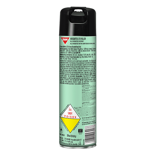 Baygon Cockroach Killer Spray, 200 ml Price, Uses, Side Effects ...