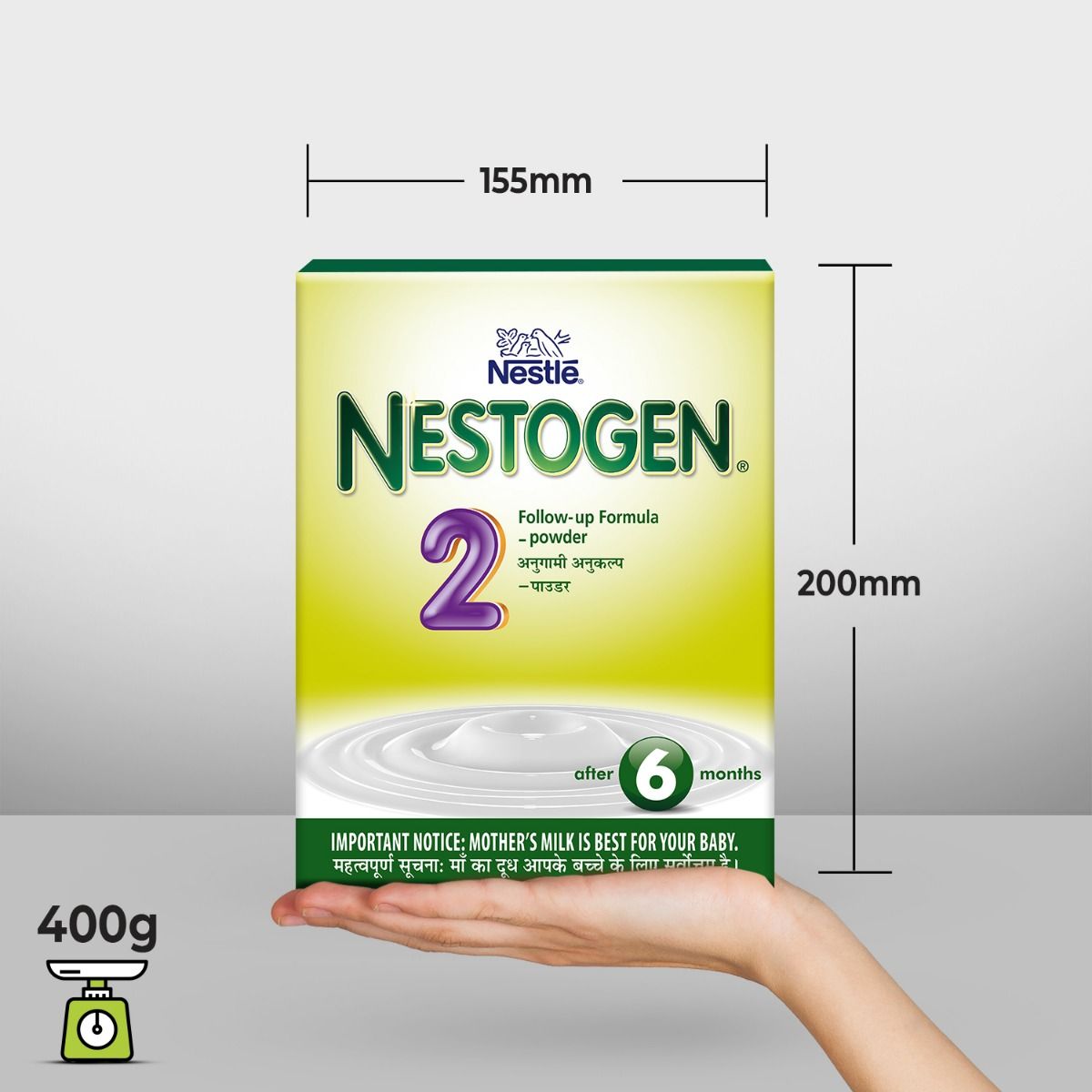 Nestle Nestogen Infant Formula Stage 2 (After 6 Months) Powder, 400 gm ...