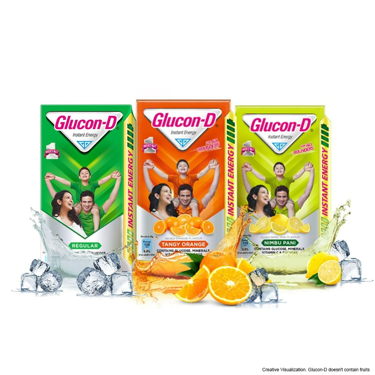 Glucon-D Instant Energy Drink Tangy Orange Flavour Powder, 450 gm ...