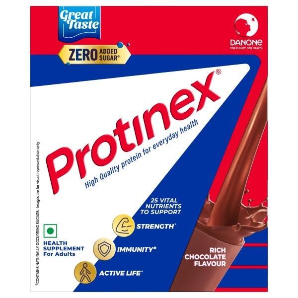 Buy Protinex Rich Chocolate Flavour Nutrition Powder for Adults, 200 gm ...
