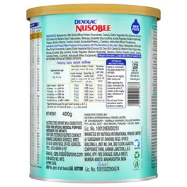 Buy Dexolac Nusobee Lactose Free Infant Milk Substitute Up to 24 Months ...