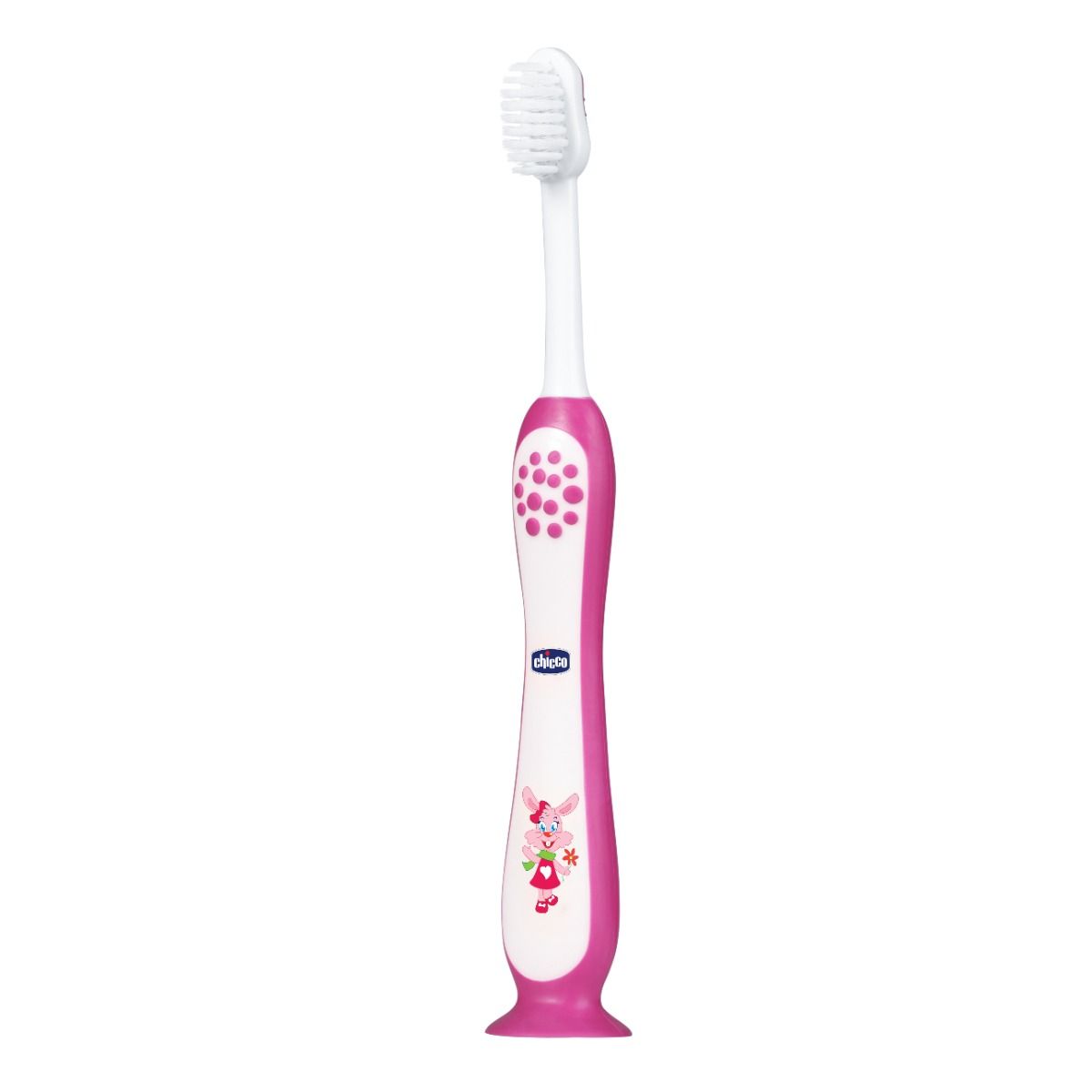 Chicco Pink Toothbrush for 3-8 Year Kids, 1 Count Price, Uses, Side ...