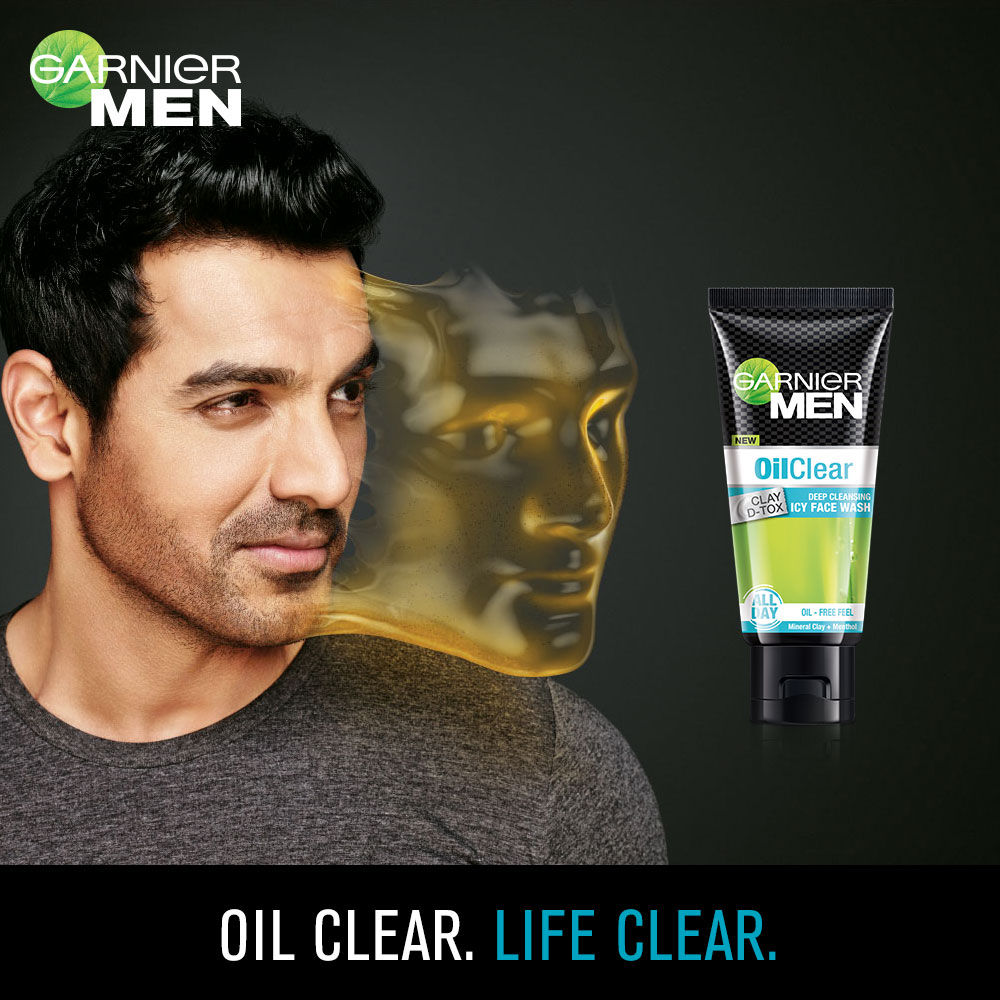 Garnier Men Oil Clear Deep Cleansing Icy Face Wash 50 Gm Price Uses