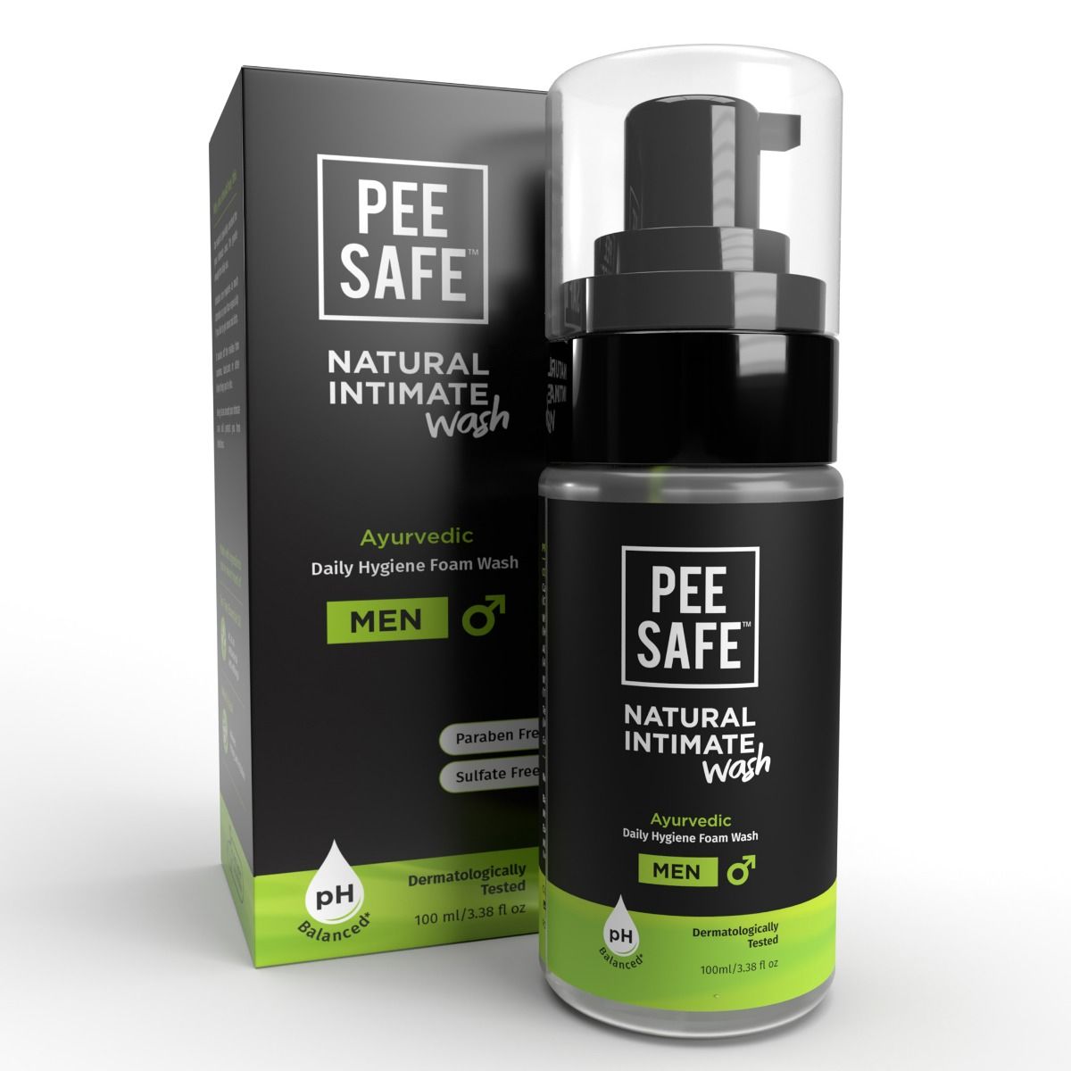 Pee Safe Natural Intimate Wash for Men, 100 ml Price, Uses, Side ...