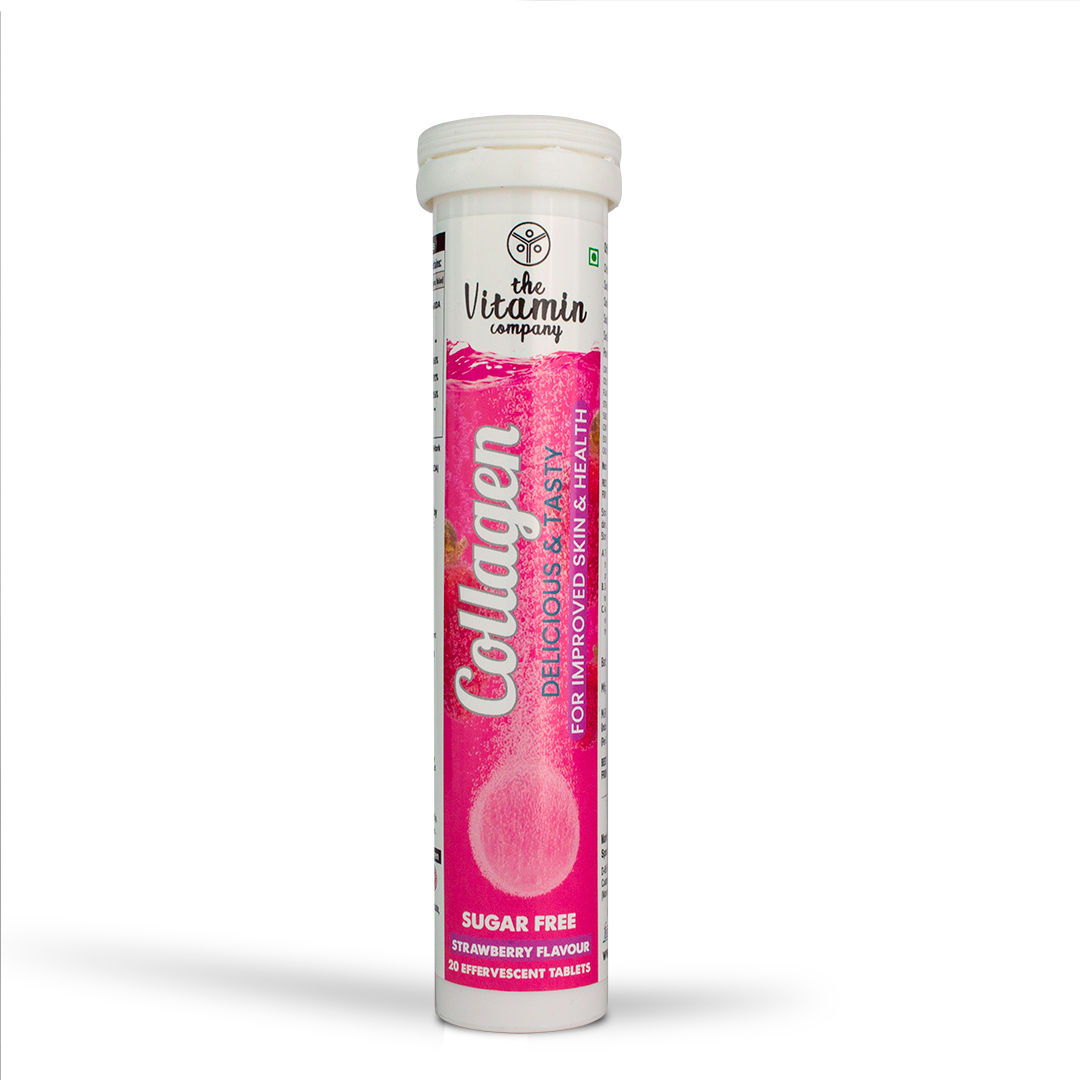 The Vitamin Company Collagen Sugar Free Strawberry Flavour, 20 ...