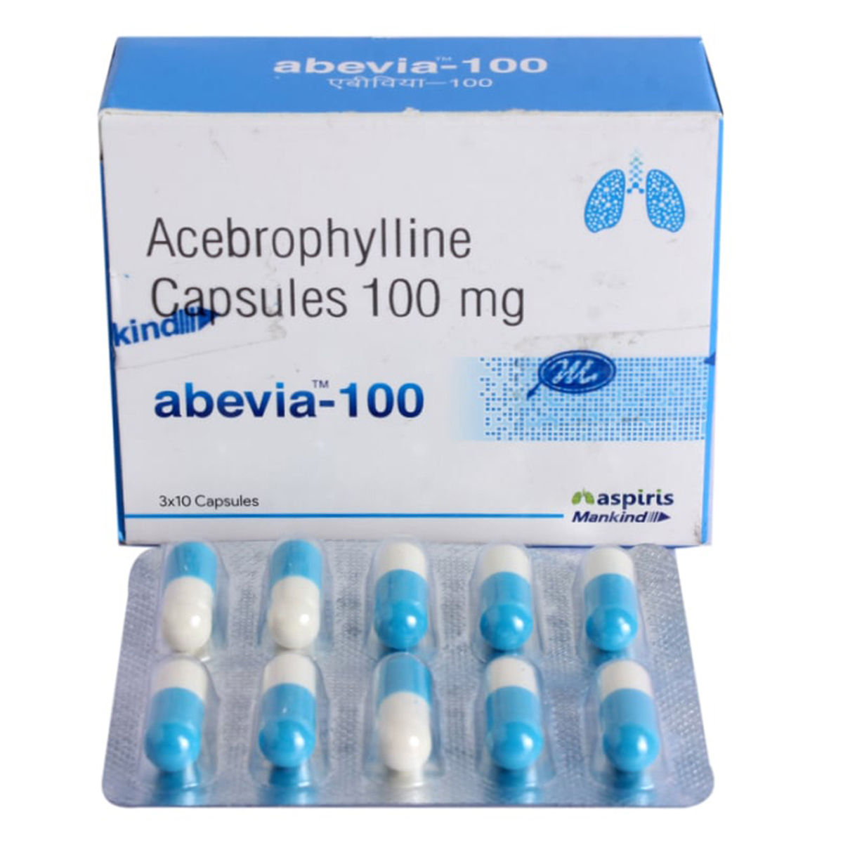 Abevia-100 Capsule 10's Price, Uses, Side Effects, Composition - Apollo ...