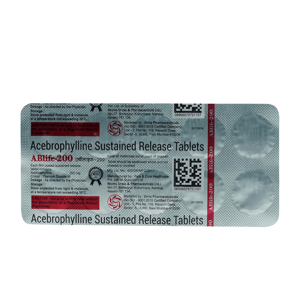 Ablife-200 Tablet | Uses, Side Effects, Price | Apollo Pharmacy