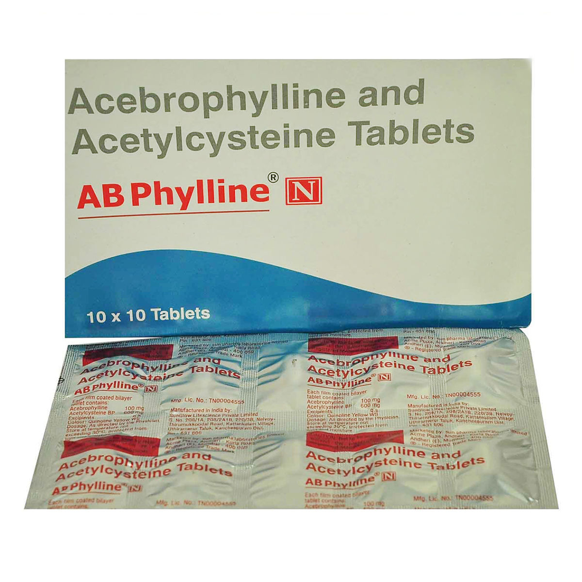 AB Phylline N Tablet 10's Price, Uses, Side Effects, Composition ...