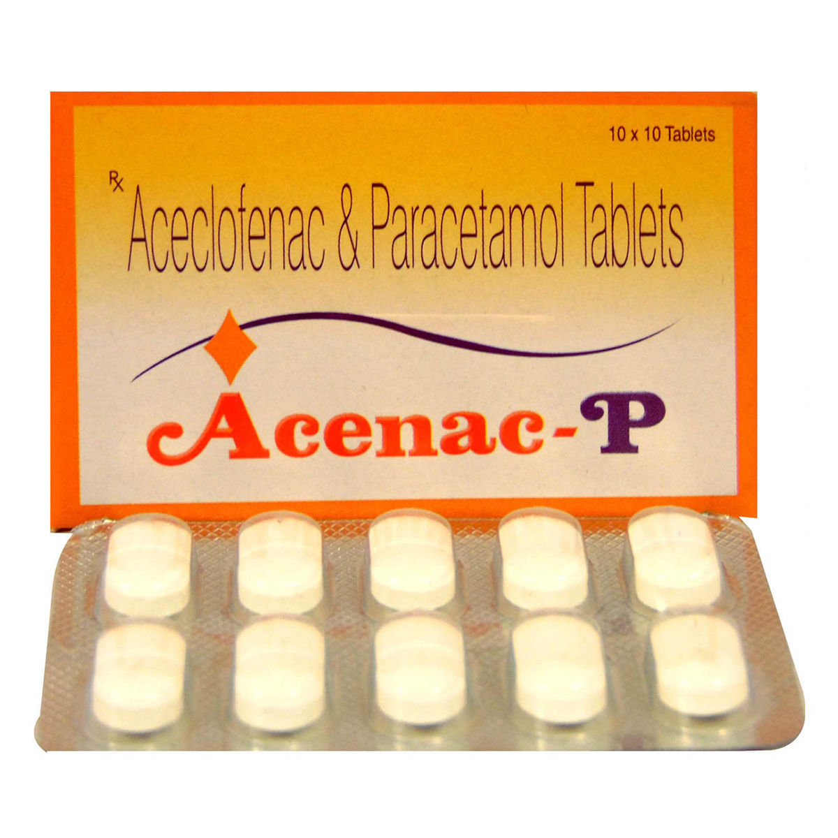 Acenac P Tablet 10's Price, Uses, Side Effects, Composition - Apollo ...