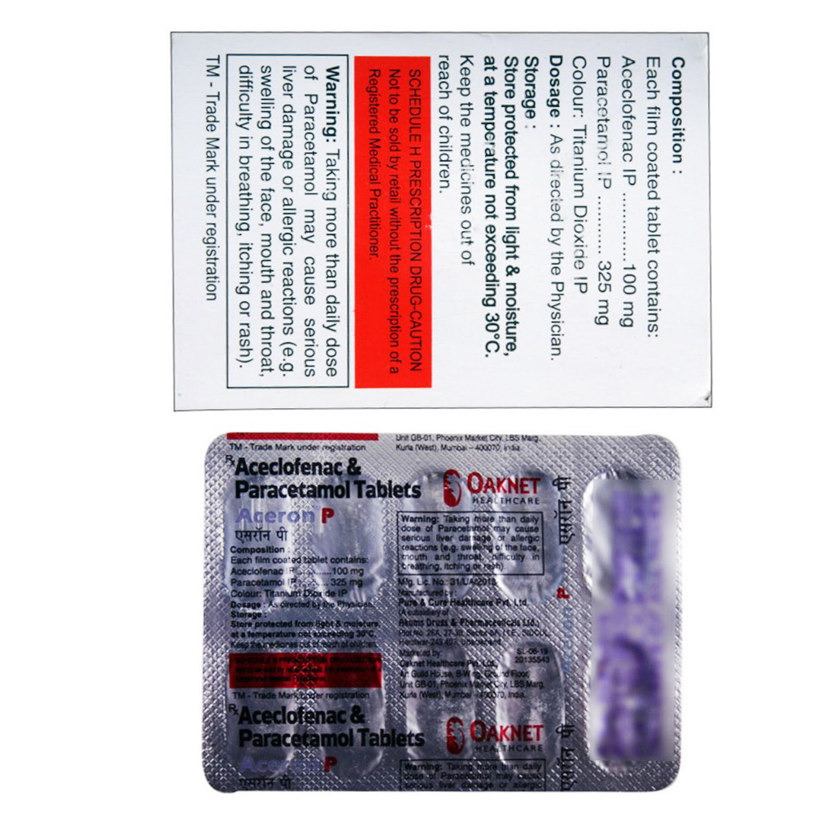 Aceron P Tablet 10's Price, Uses, Side Effects, Composition - Apollo ...