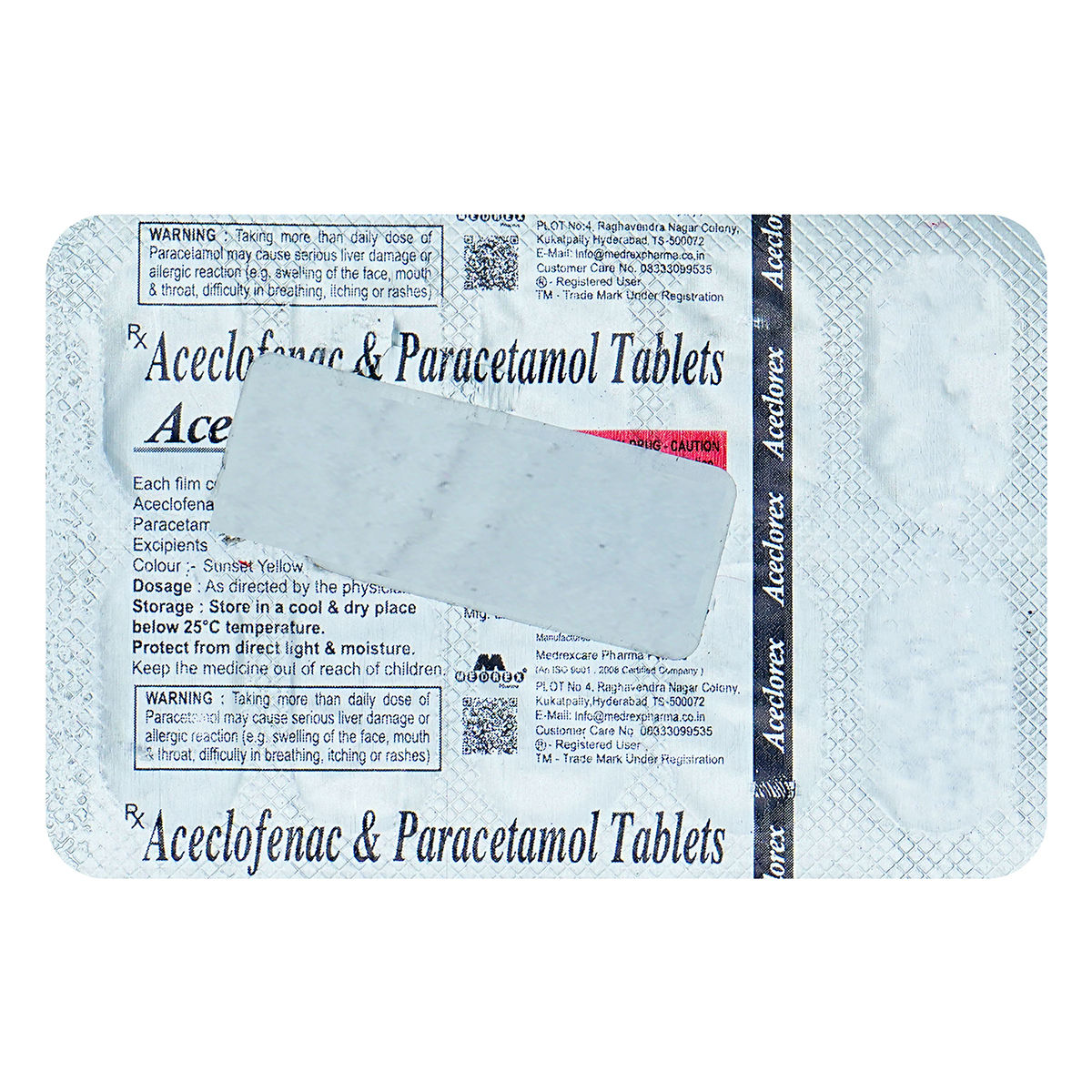 Aceclorex Tablet | Uses, Side Effects, Price | Apollo Pharmacy