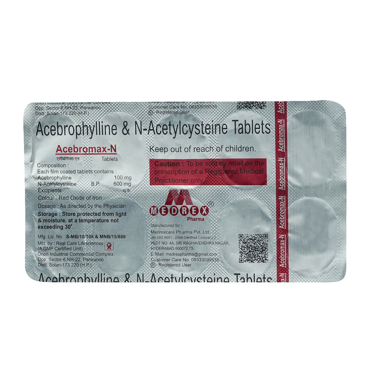 Acebromax N Tablet | Uses, Side Effects, Price | Apollo Pharmacy