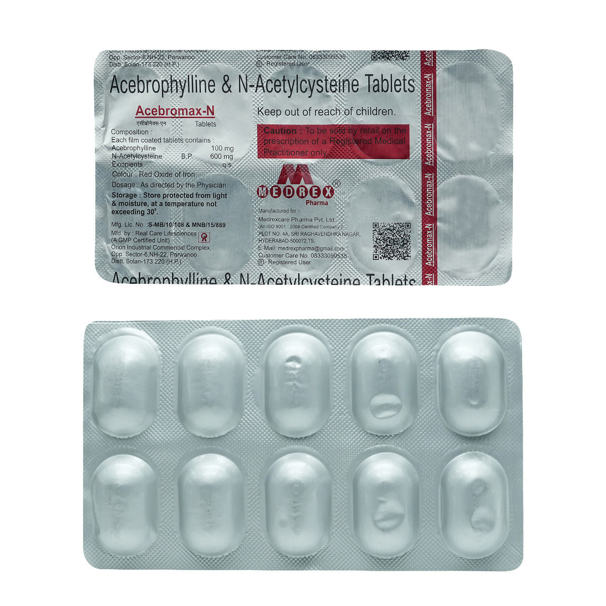 Acebromax N Tablet 10's Price, Uses, Side Effects, Composition - Apollo ...