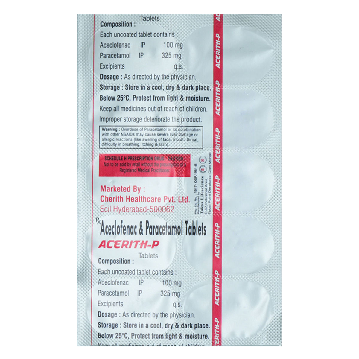 Acerith-P Tablet | Uses, Side Effects, Price | Apollo Pharmacy