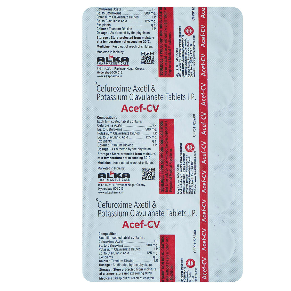Acef-CV Tablet | Uses, Side Effects, Price | Apollo Pharmacy
