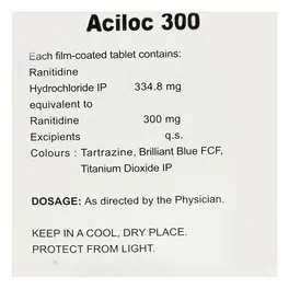 Aciloc 300 Tablet | Uses, Side Effects, Price | Apollo Pharmacy
