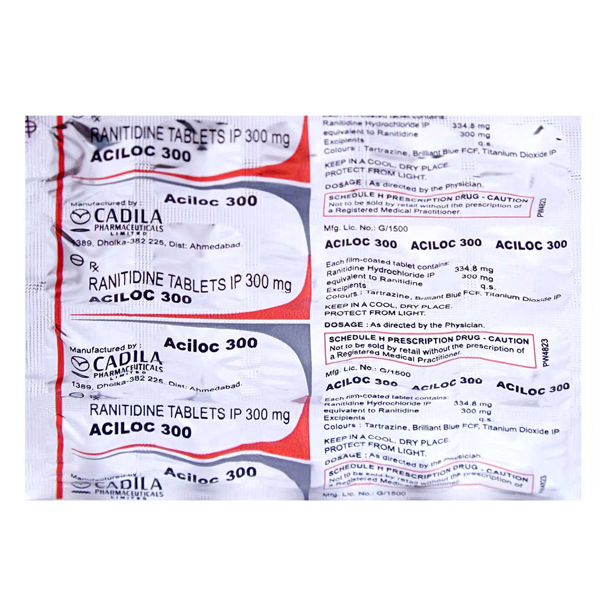 Aciloc 300 Tablet 20's Price, Uses, Side Effects, Composition - Apollo ...