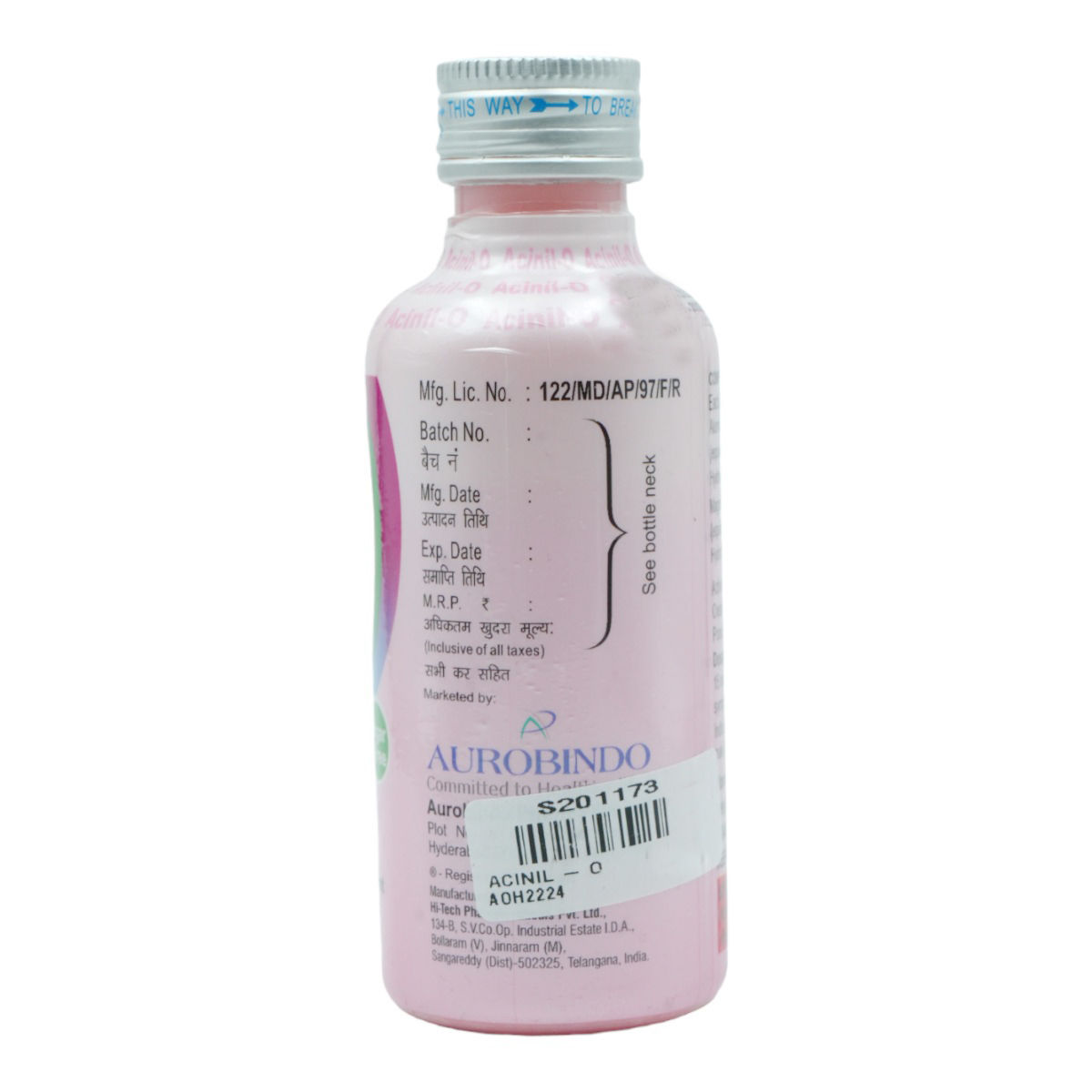 Acinil O Syrup 120ml Price, Uses, Side Effects, Composition - Apollo ...