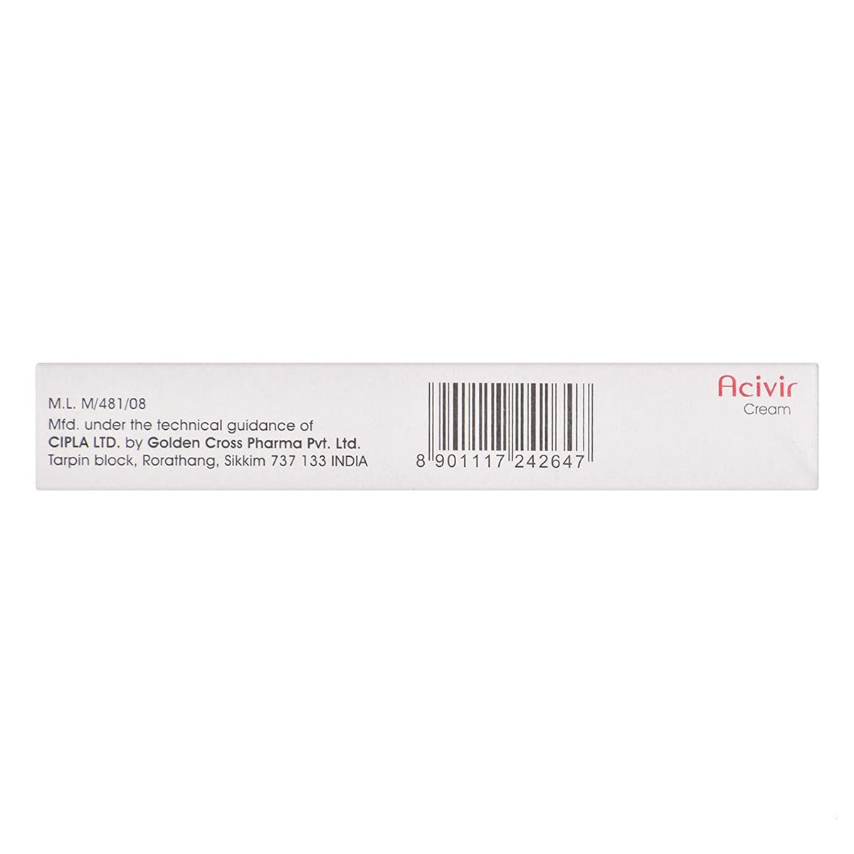 Acivir Cream 10 gm Price, Uses, Side Effects, Composition - Apollo Pharmacy