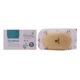 Buy Acnelak Soap 75 gm | 19 Minutes Delivery | Apollo Pharmacy